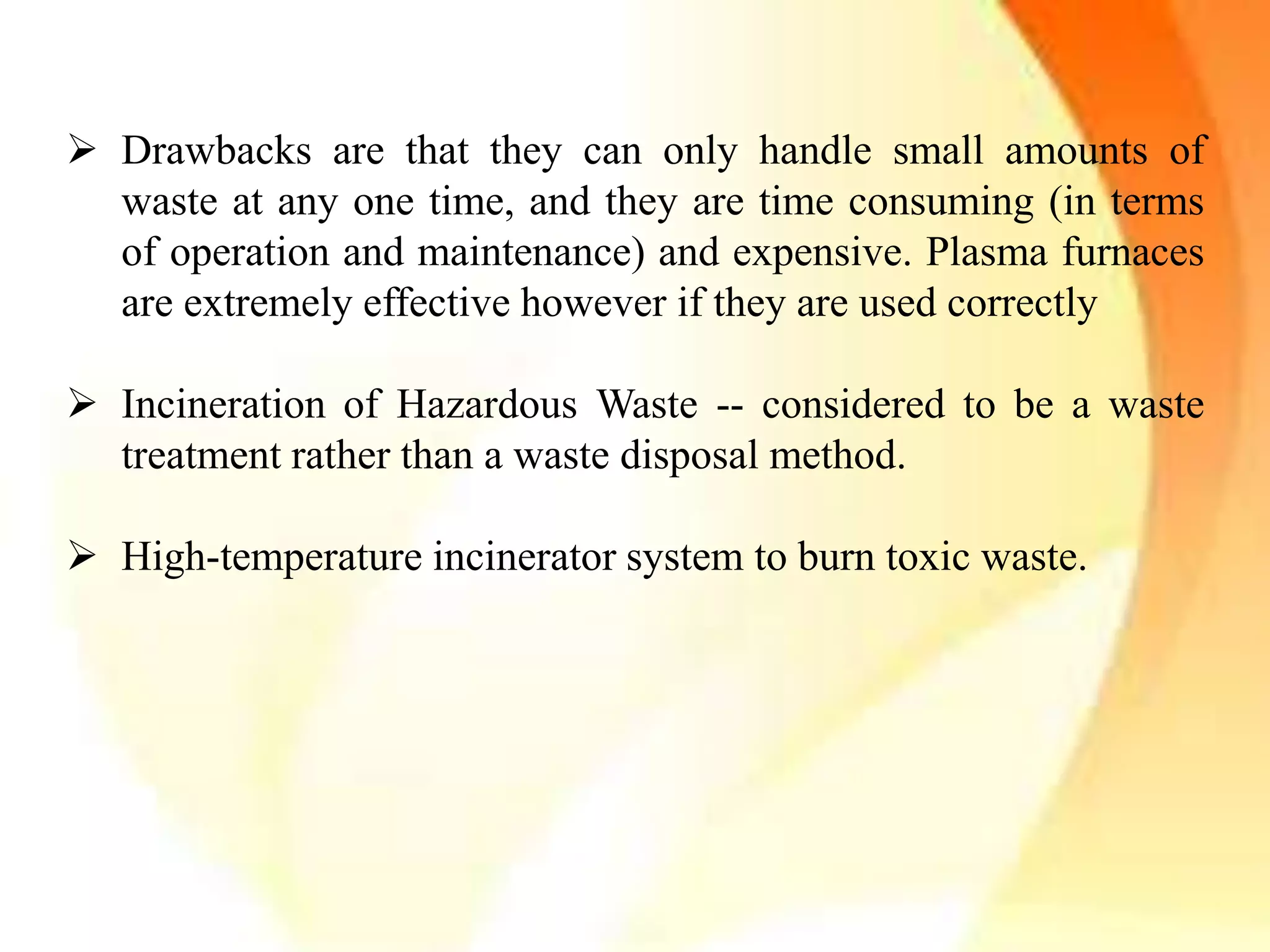 Hazardous Solid waste disposal | PPTX