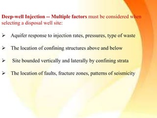 Hazardous Solid waste disposal | PPTX