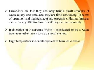Hazardous Solid waste disposal | PPTX