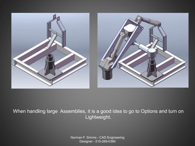 SolidWorks Assembly show | PPSX