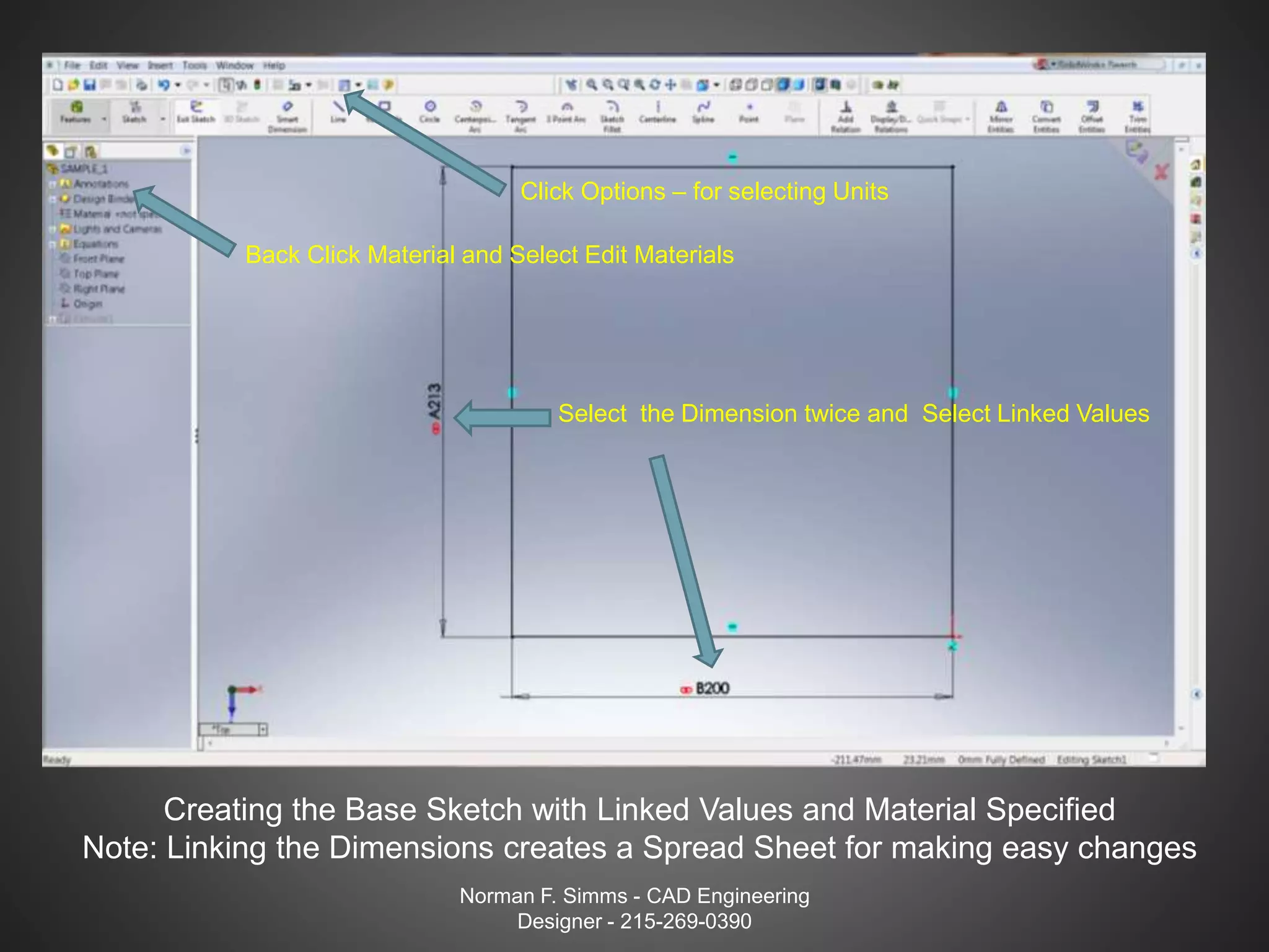 Solid work part modeling show | PPSX