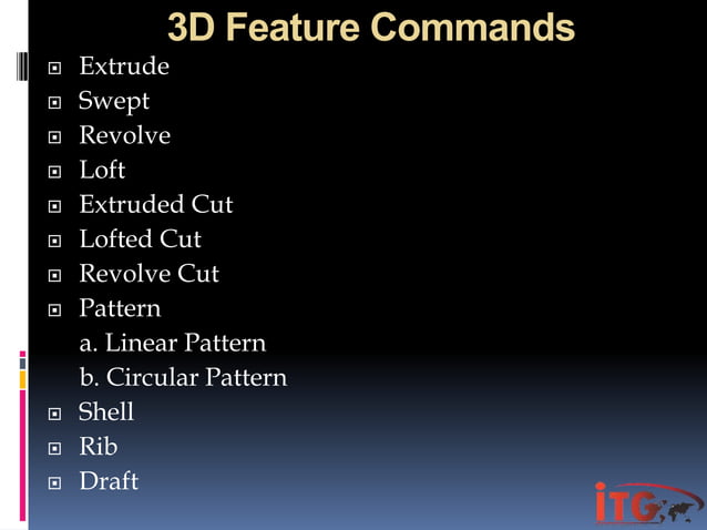 Infotechnogen Solid works | PPT