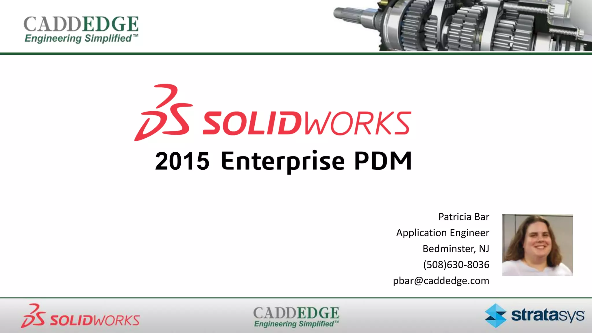 SOLIDWORKS 2015 EPDM | PPT
