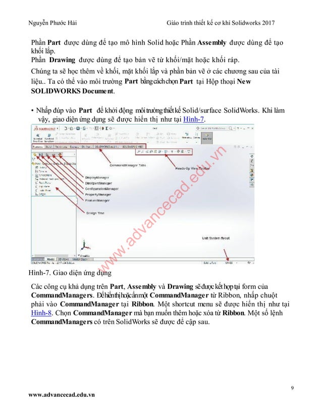 Giáo trình Solidwork toàn tập | PDF