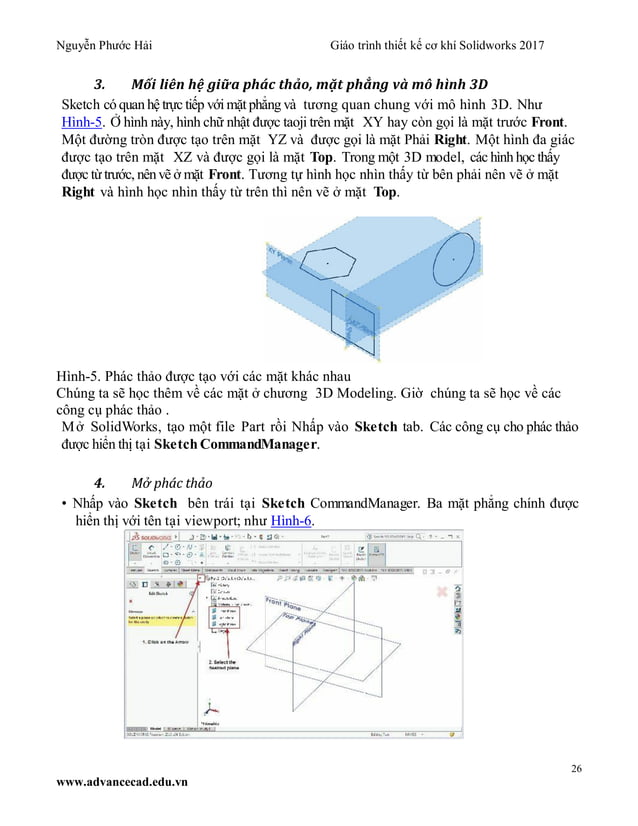 Giáo trình Solidwork toàn tập | PDF