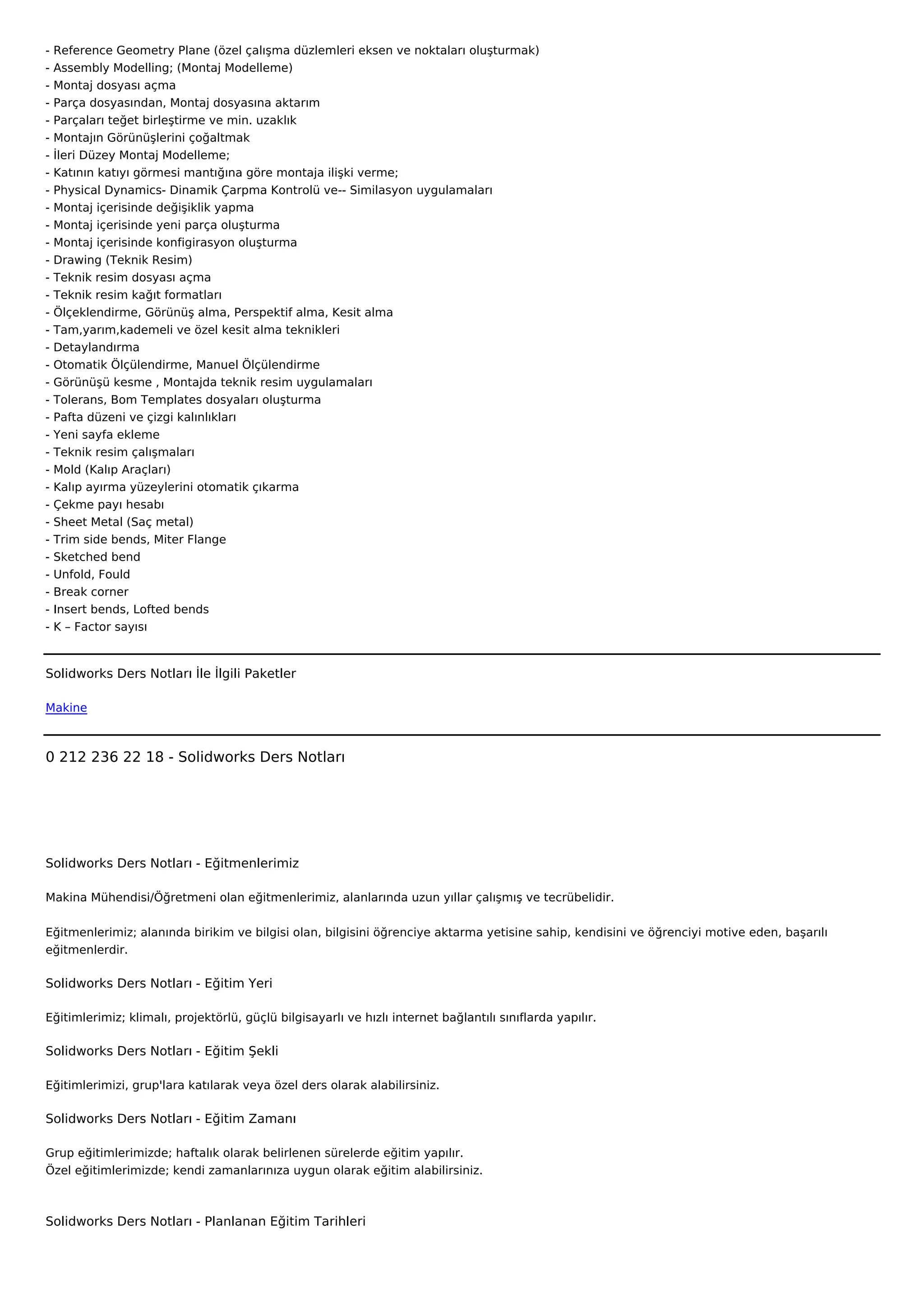Solidworks ders-notlari | PDF