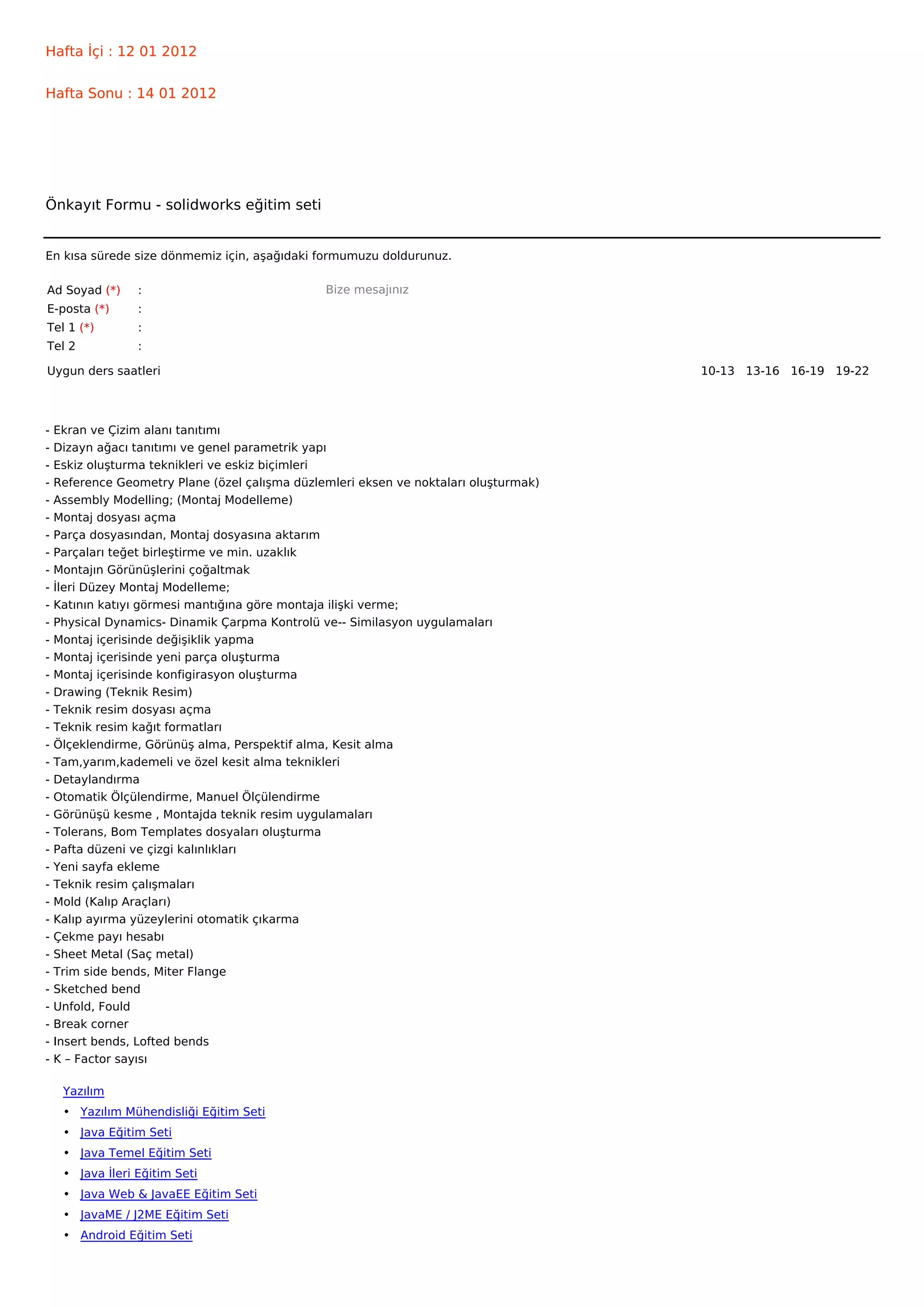 Solidworks egitim-seti | PDF