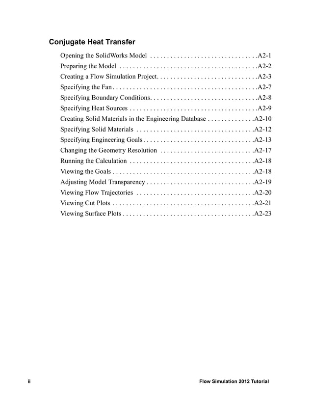 Solidworks flow-simulation-2012-tutorial | PDF | Physics | Science