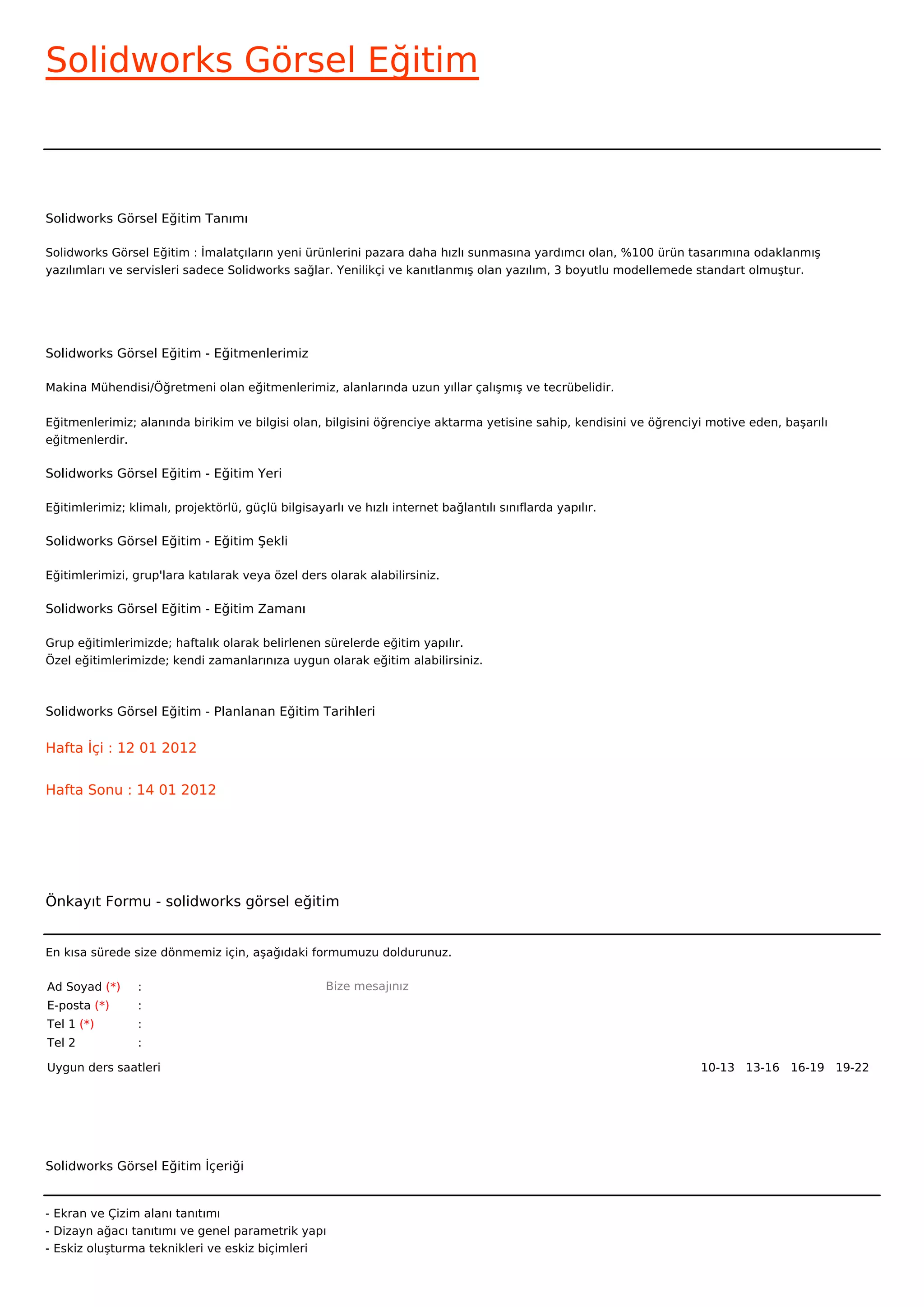 Solidworks gorsel-egitim | PDF