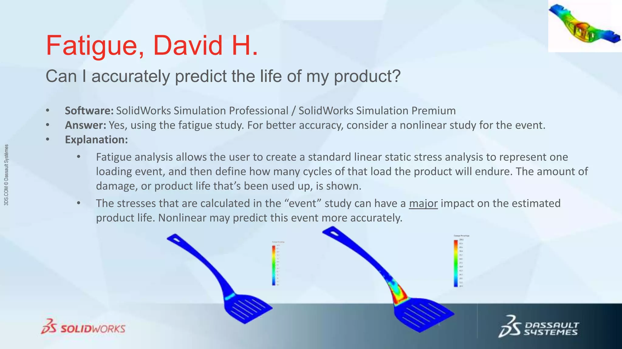 SolidWorks Simulation - How Can I... and How Do I... with SolidWorks Simulation? | PPTX ...