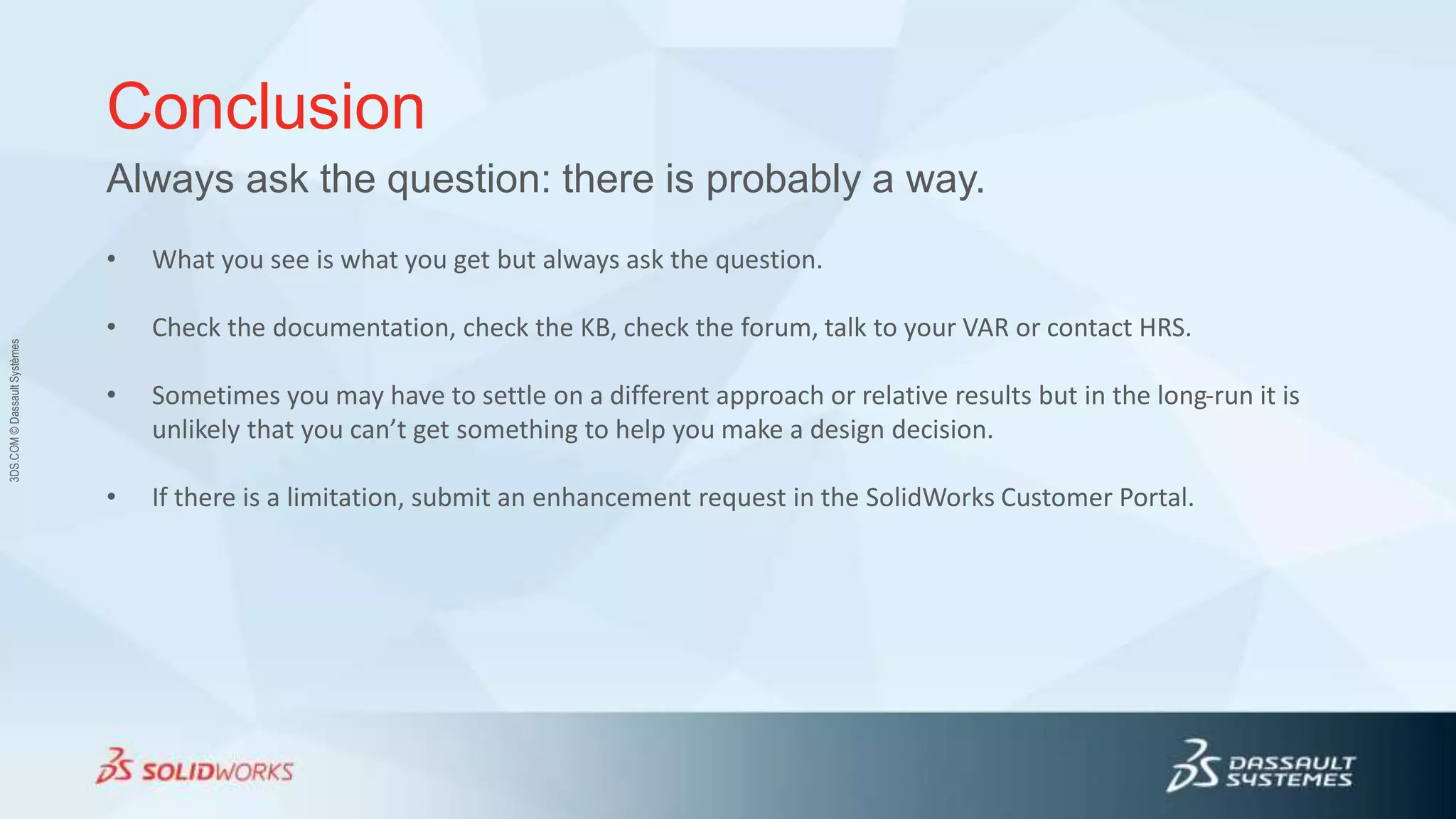SolidWorks Simulation - How Can I... and How Do I... with SolidWorks Simulation? | PPTX ...