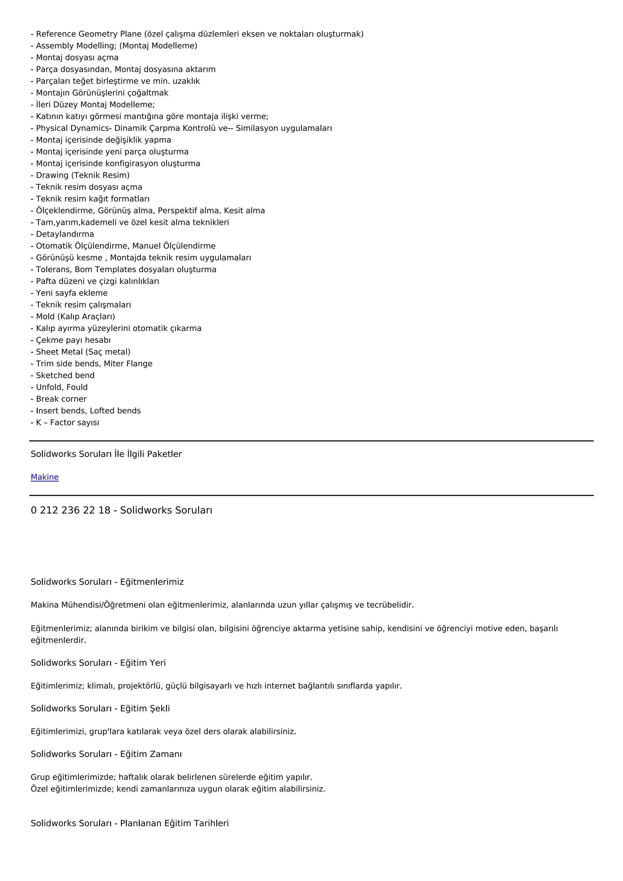 Solidworks sorulari | PDF