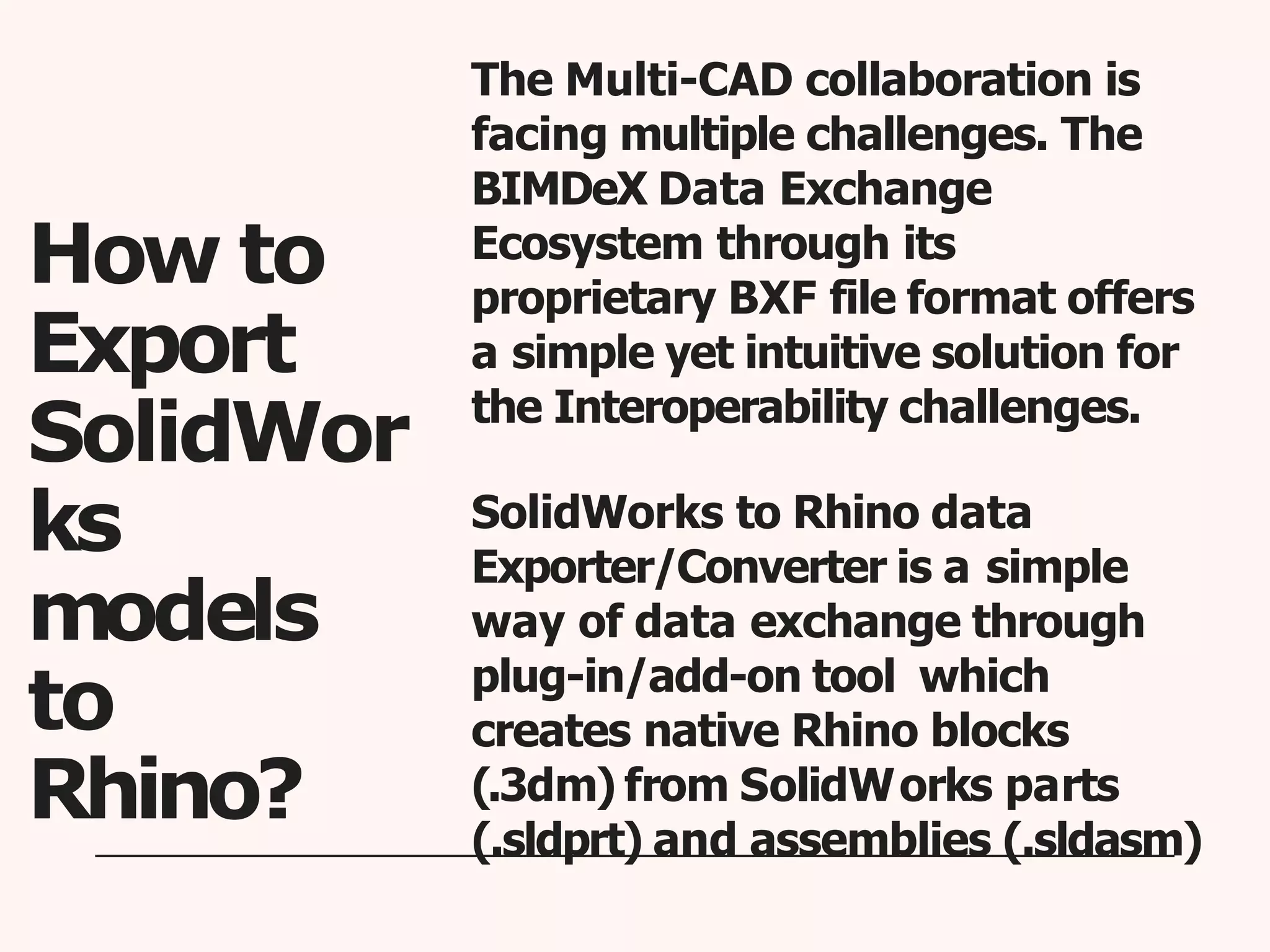 solidworks-to-rhino | PPTX