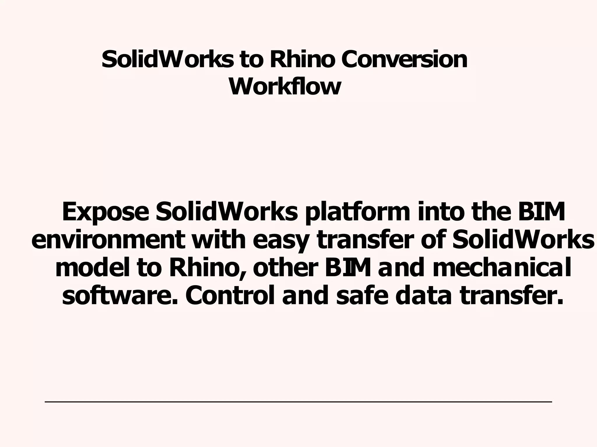 solidworks-to-rhino | PPTX