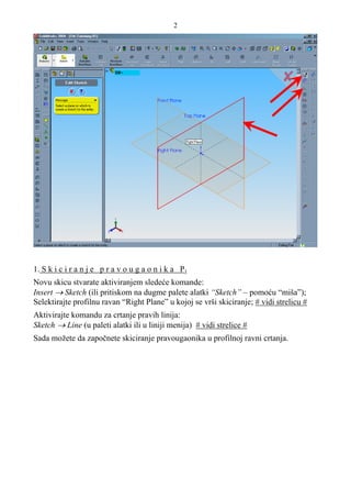 Solidworks u v o d u 3 d- m o d e l i r a n j e | PDF