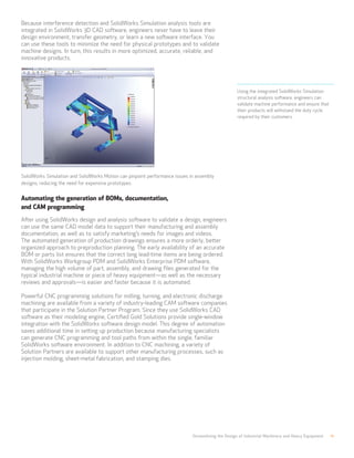 Streamlining the Design of Industrial Machinery and Heavy Equipment | PDF