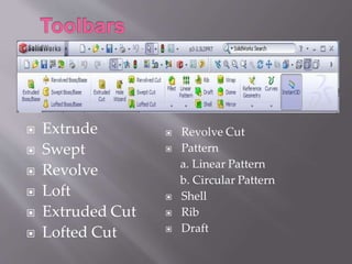 solidworks1-171128203129.pptx | Desktop Publishing | Computer Software ...
