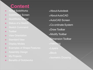 solidworks1-171128203129[1].pptx | 3-D Graphics | Computer Software and ...