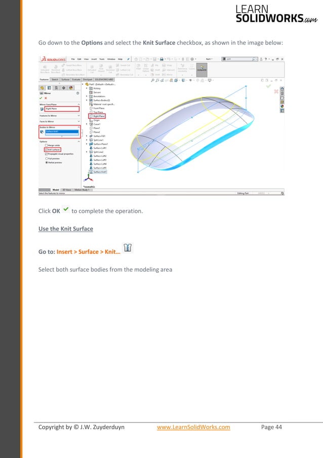 Solidworks apple mouse Design | PDF
