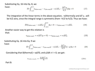 Solid Mechanics Assignment Help | PPTX
