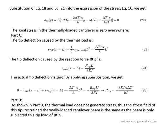 Solid Mechanics Assignment Help | PPT