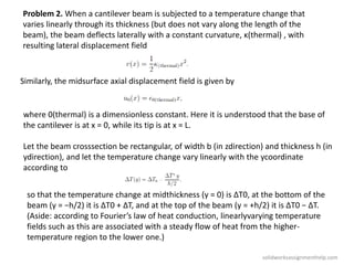 Solid Mechanics Assignment Help | PPT