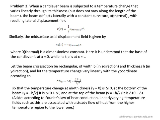 Solid Mechanics Assignment Help | PPT Solid Mechanics Assignment Help | PPT
