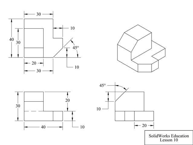 Solidworks basic drawing | PDF | Technology & Computing