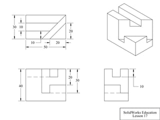 Solidworks basic drawing | PDF