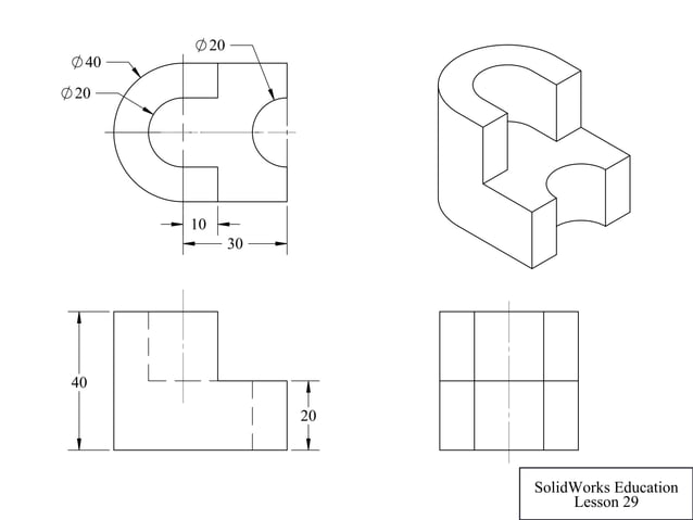 Solidworks basic drawing | PDF | Technology & Computing