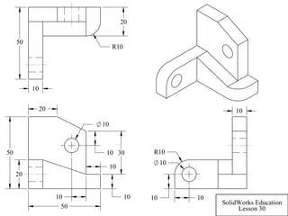 Solidworks basic drawing | PDF
