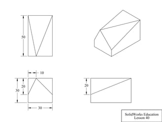 Solidworks basic drawing | PDF