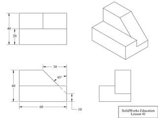 Solidworks basic drawing | PDF
