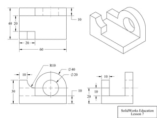 Solidworks basic drawing | PDF