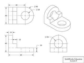 Solidworks basic drawing | PDF | Technology & Computing