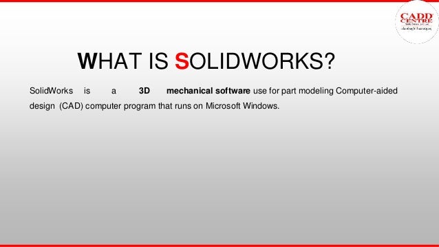 Solidworks cadd centre | PPTX