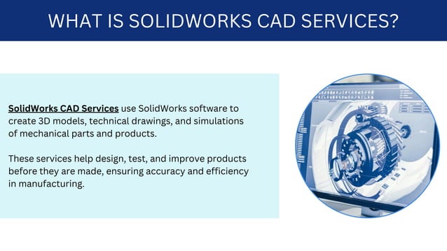 Solidworks CAD Services by silicon valley.pdf