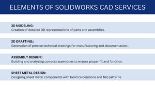 Solidworks CAD Services by silicon valley.pdf