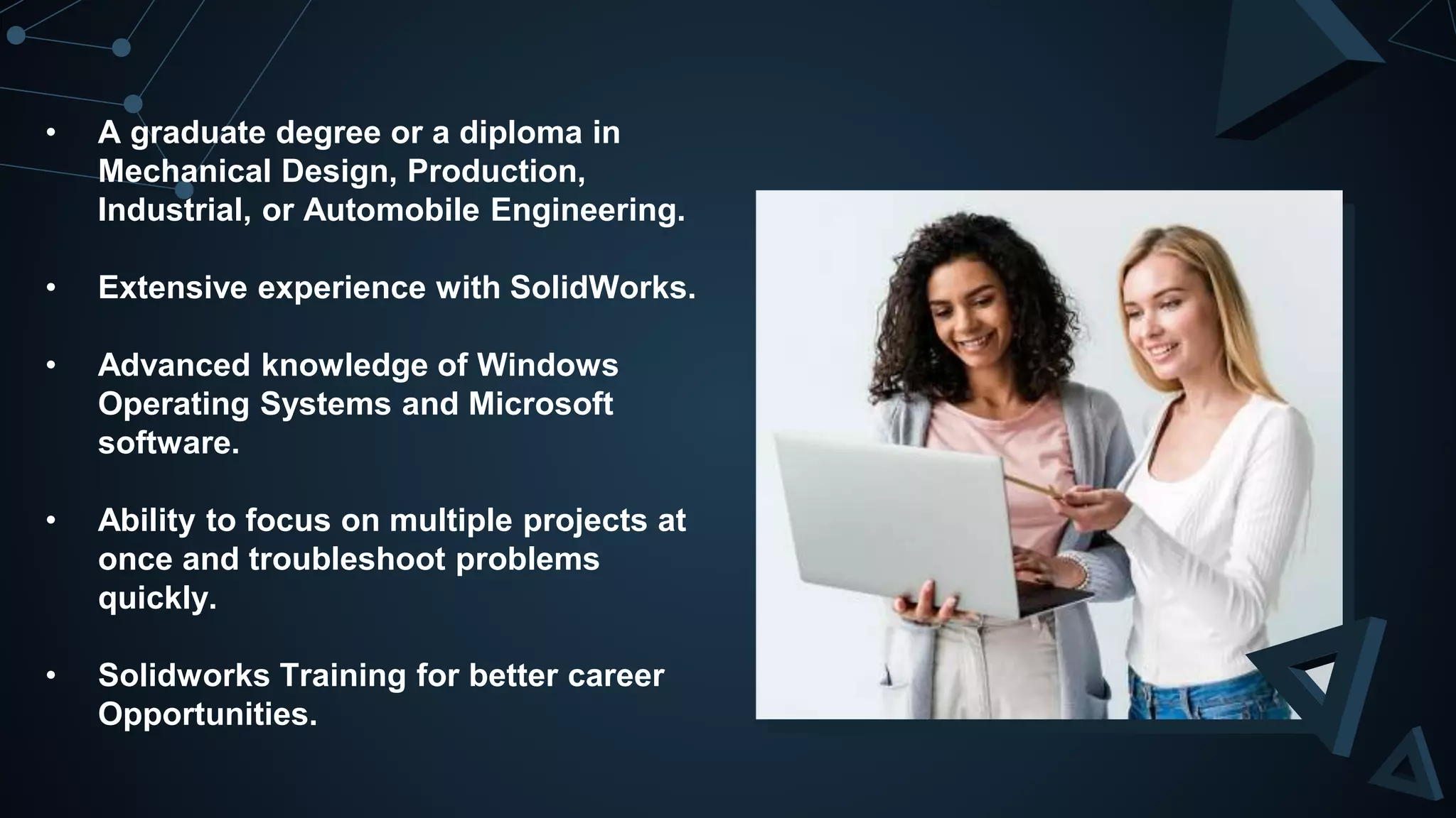 Solidworks Career- Everything You Need To Know | PPTX | 3-D Graphics ...
