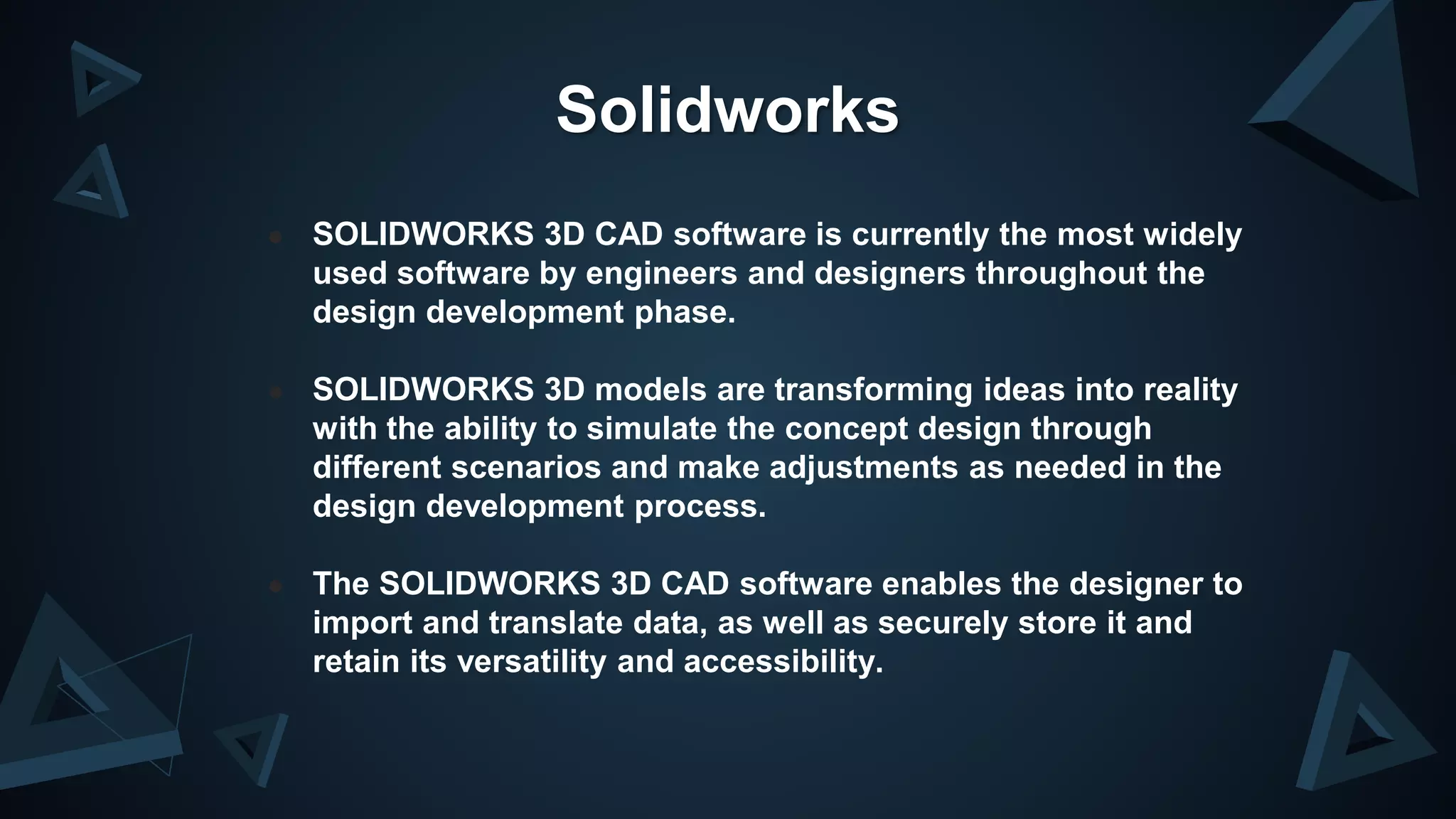 Solidworks Career- Everything You Need To Know | PPTX | 3-D Graphics ...