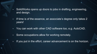Solidworks Career- Everything You Need To Know | PPTX | 3-D Graphics ...