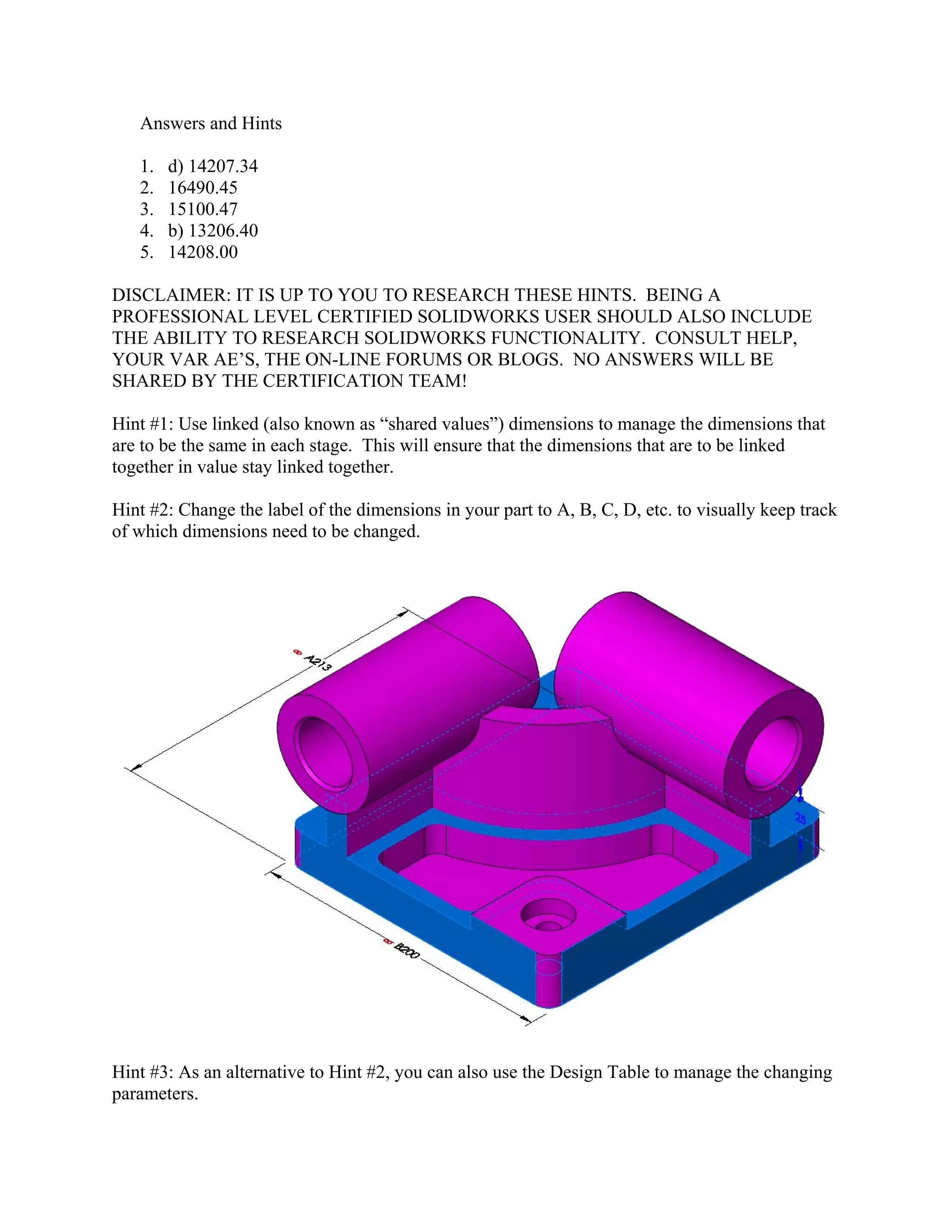 Solid works corporation cswp sample exam ( pdf_drive ) | PDF