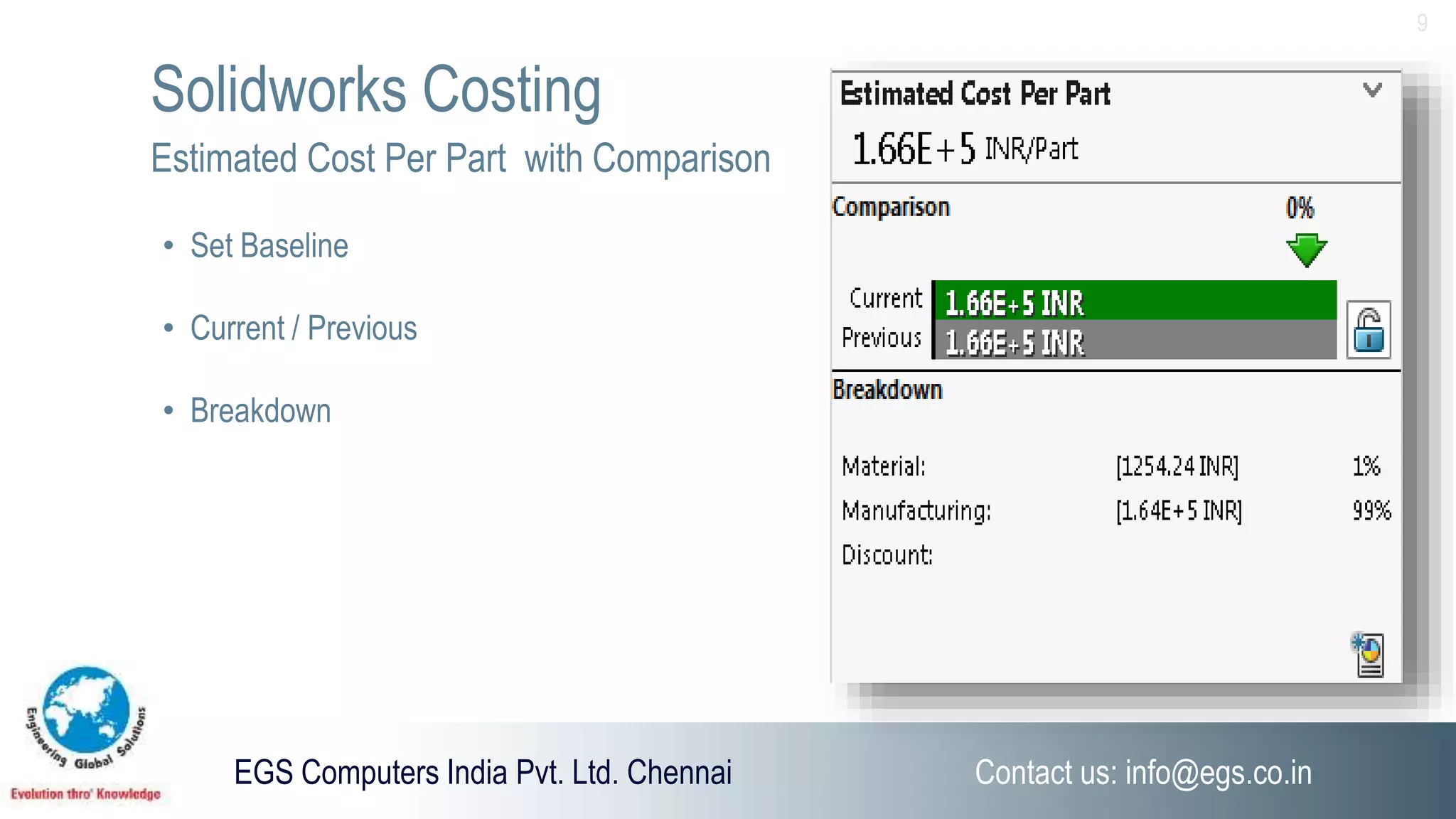 SOLIDWORKS Costing | PPTX