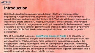 SolidWorks Course in Noida. pptx | PPT