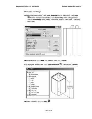 Solidworks engineering design with solid works | PDF