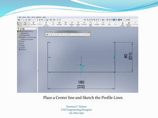 SolidWork sheet metal show | PPSX