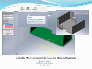 SolidWork sheet metal show | PPSX