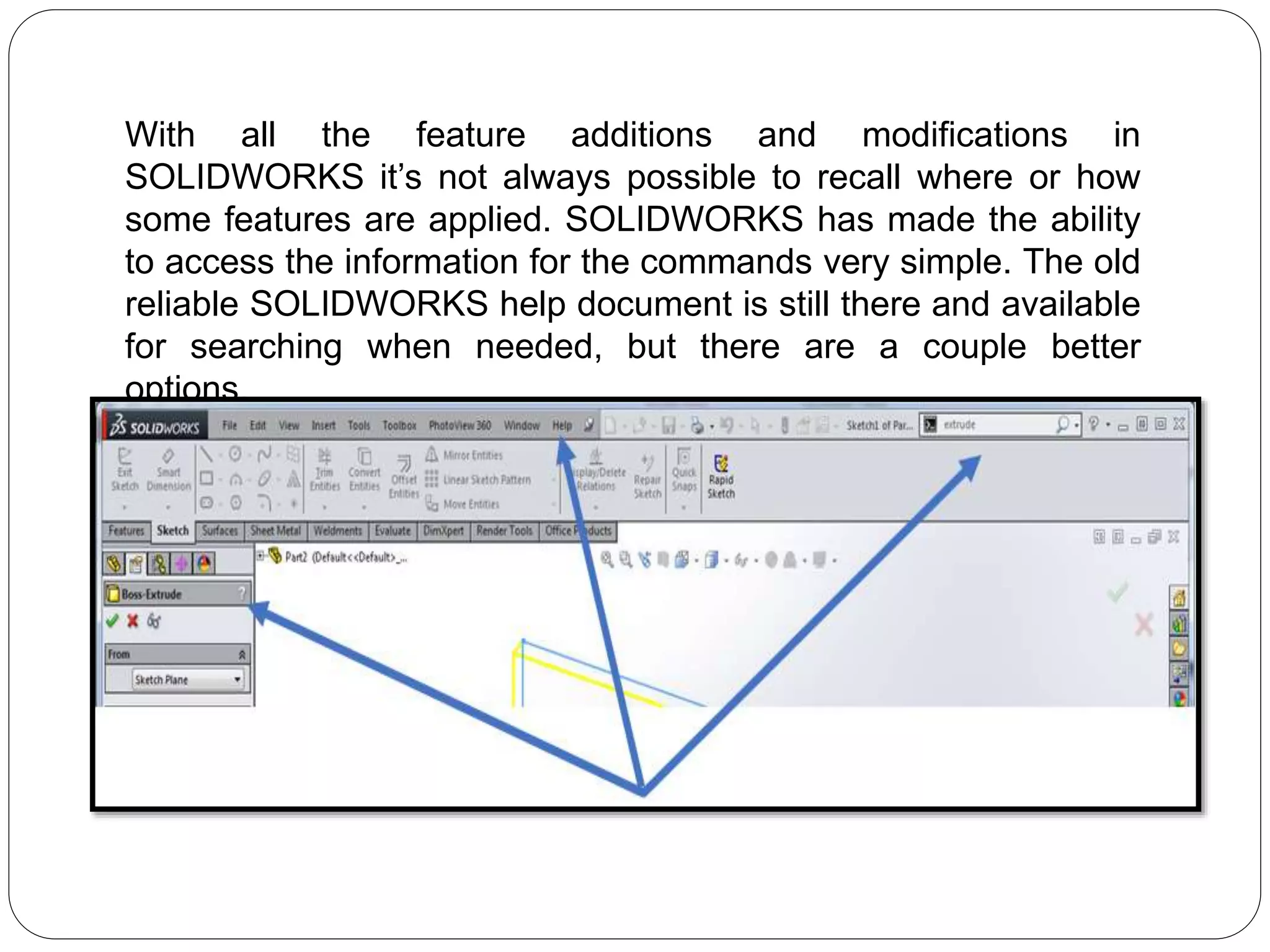 Solidworks help | PPTX