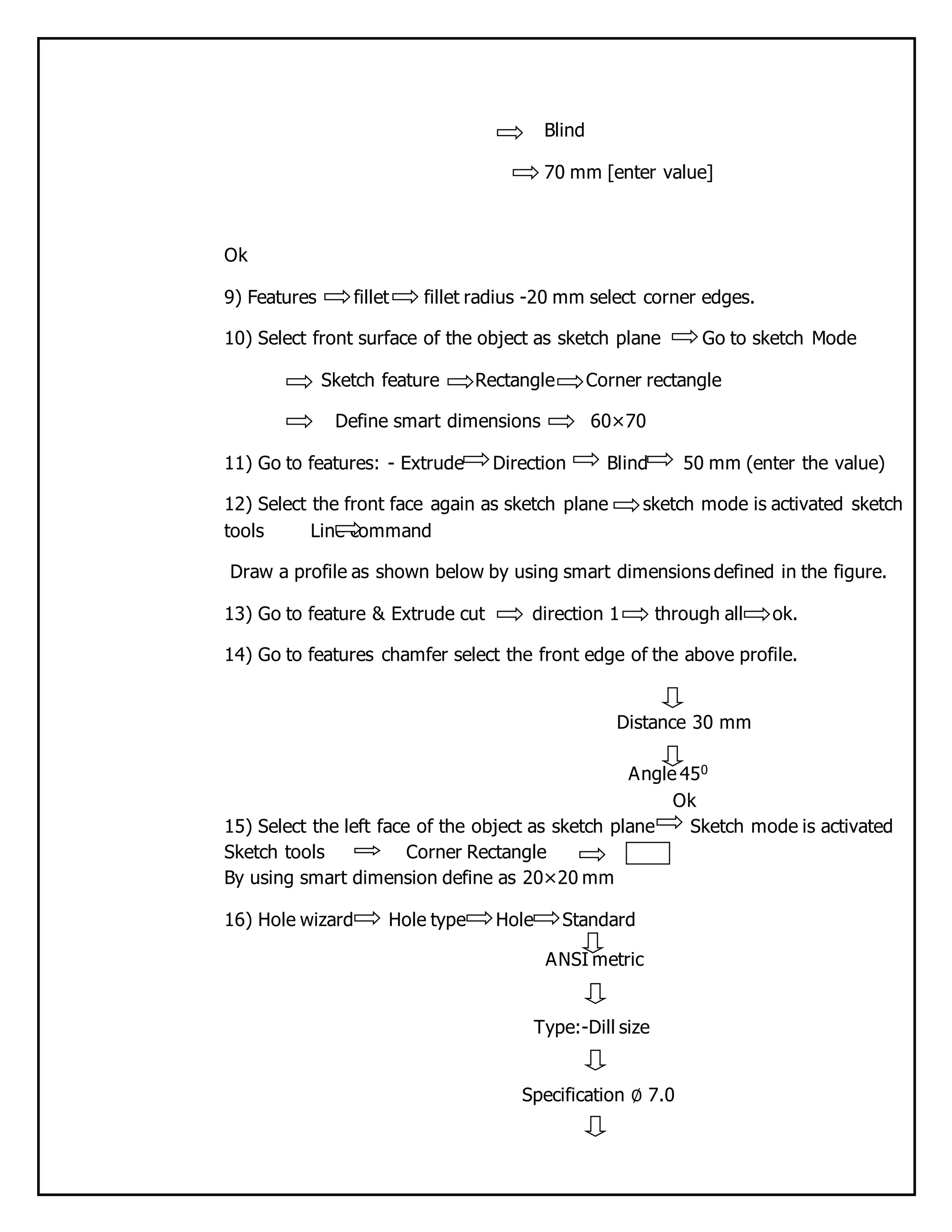 Solid works lab manual including auto cad | DOCX