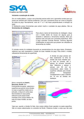 Solid works moldes | PDF